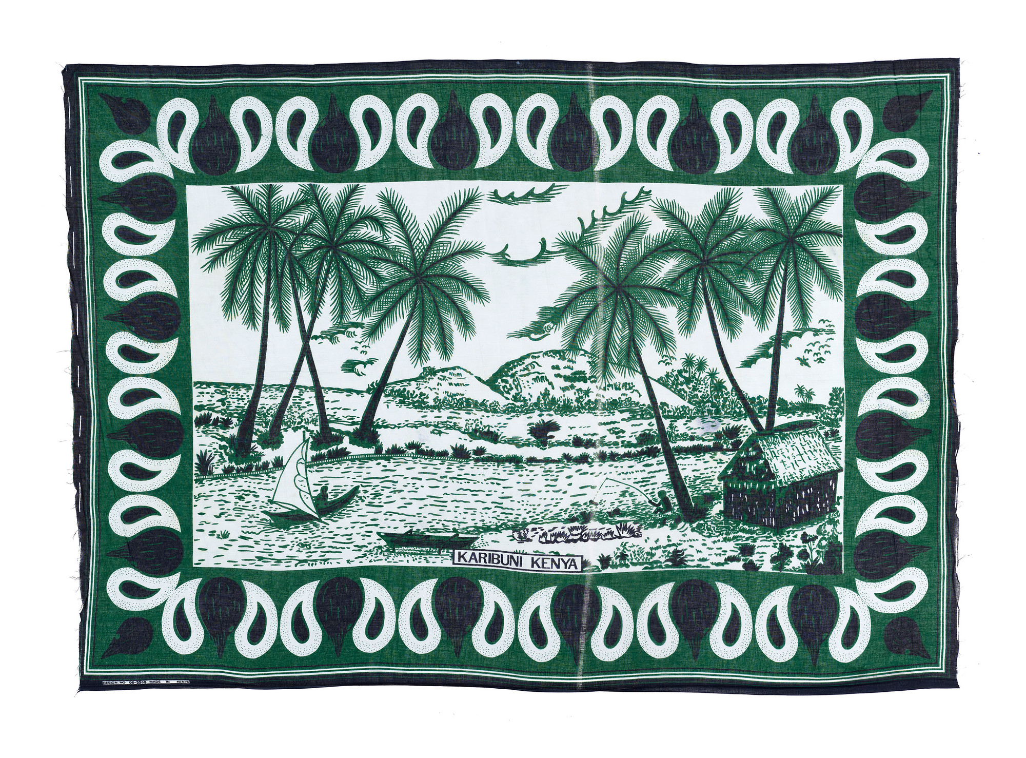 R6060/11 Textile; Kanga; Wrap - Fashioning Africa